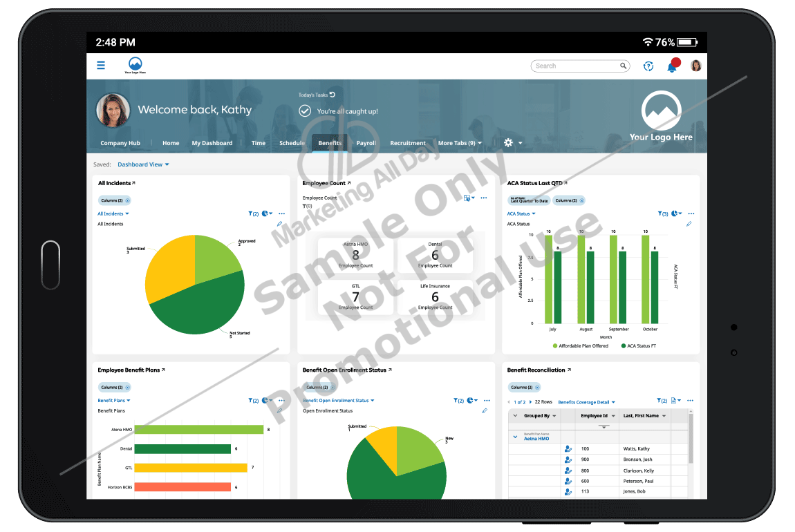 Kronos Employee Benefits Marketing GIF | Workforce Ready Partners