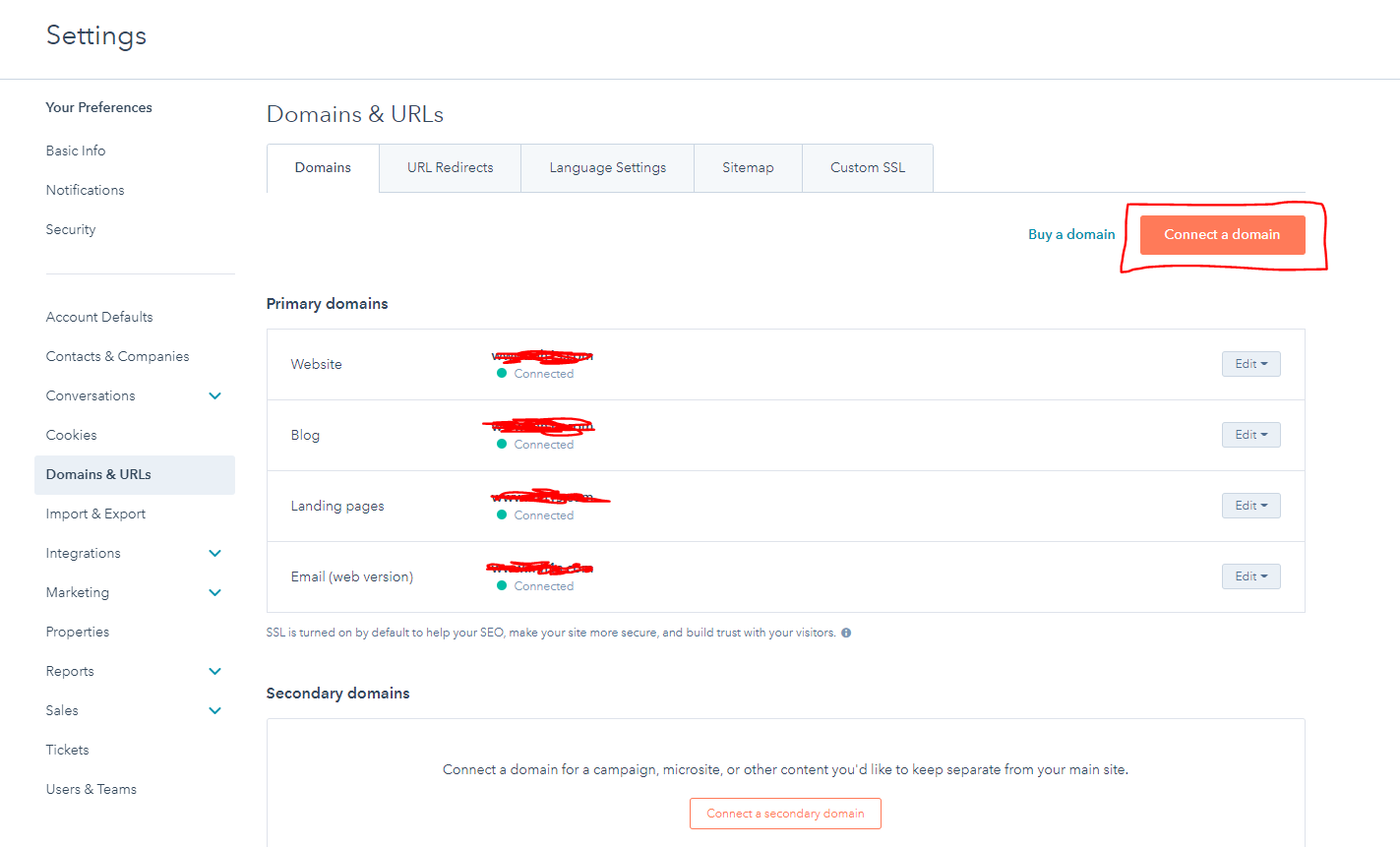 Redirect Your Core Domain to Sub-Domain in HubSpot (NEW)