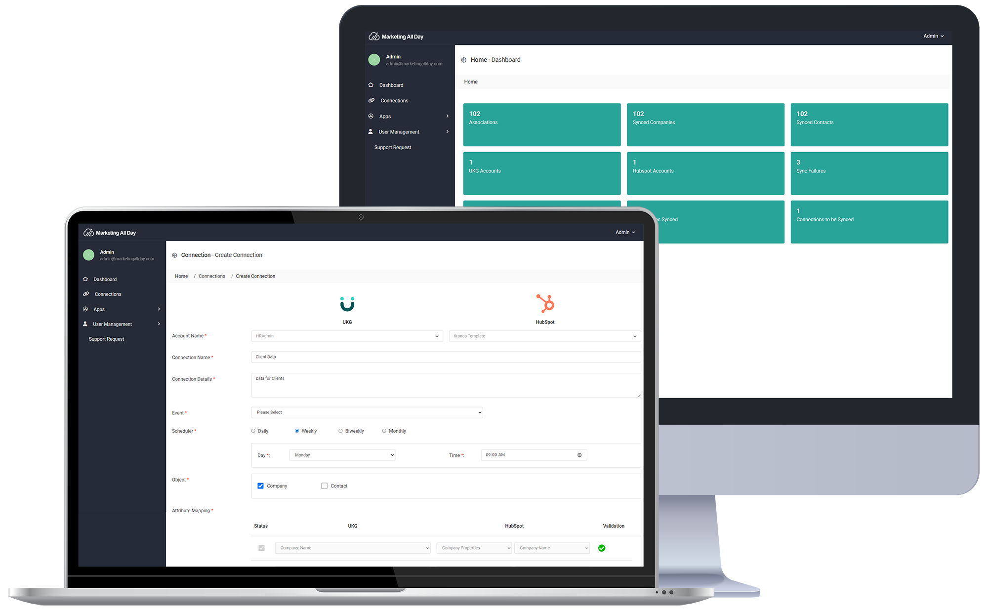 UKG To HubSpot Integration | Integration Pass for UKG Ready
